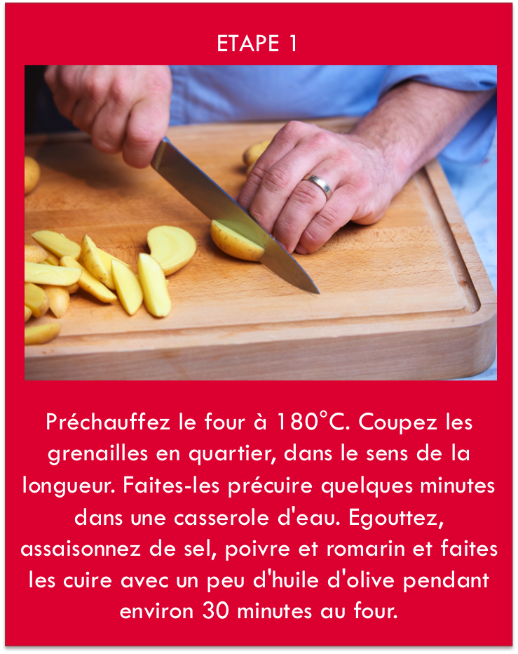 Recette de la semaine : Poulet avec compote pomme-céleri