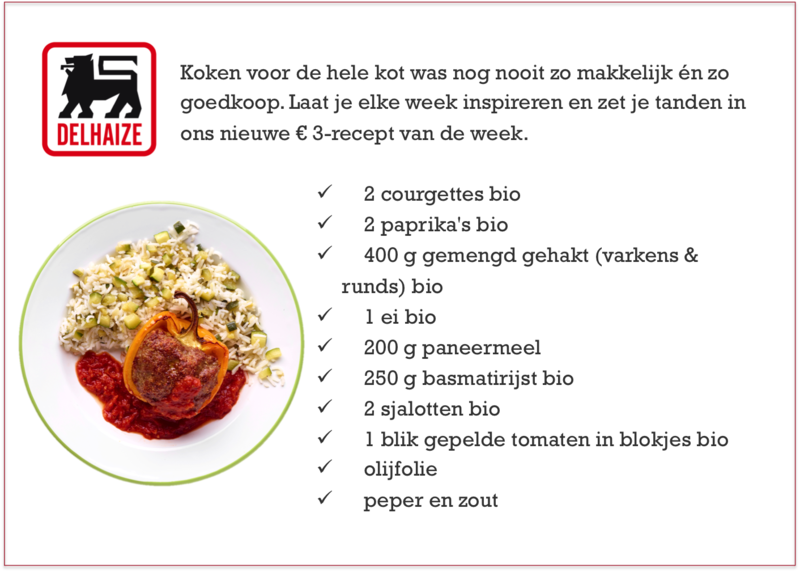 Het recept van deze week: Gevulde paprika's